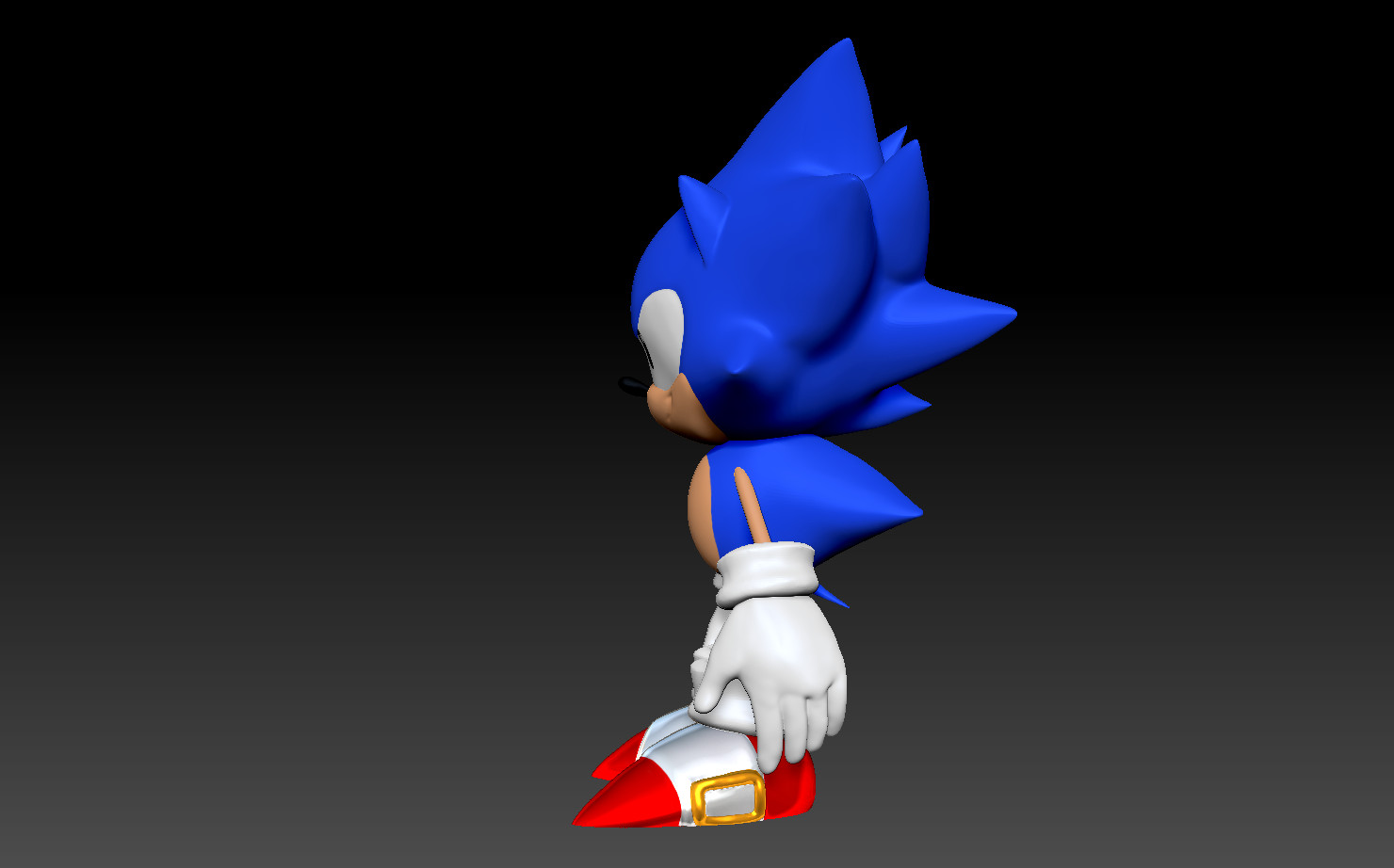 Jonathan Álex - Sonic The Hedgehog - Mania Style Model
