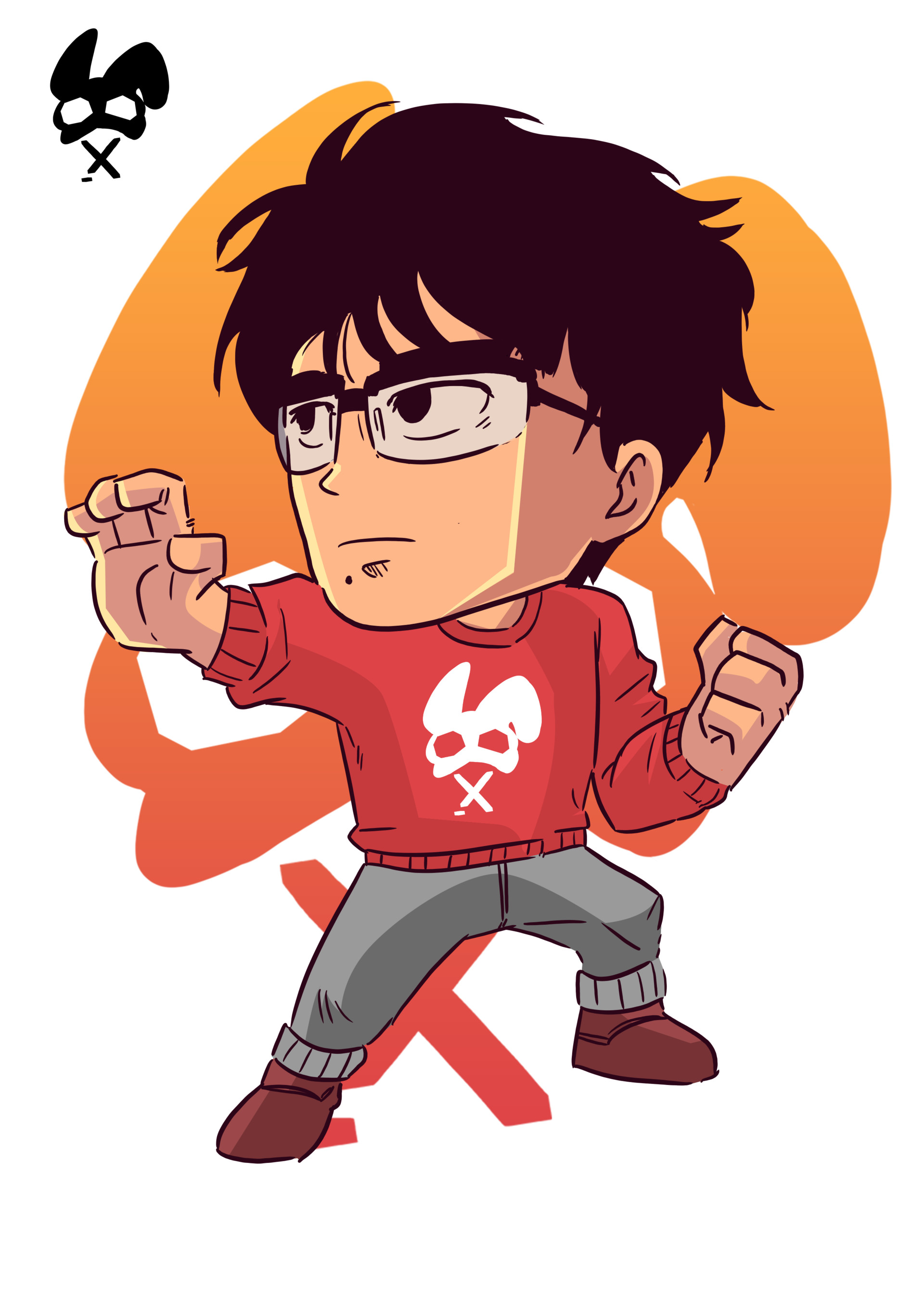 ArtStation - Self-Portrait (Derek Laufman Inspired)