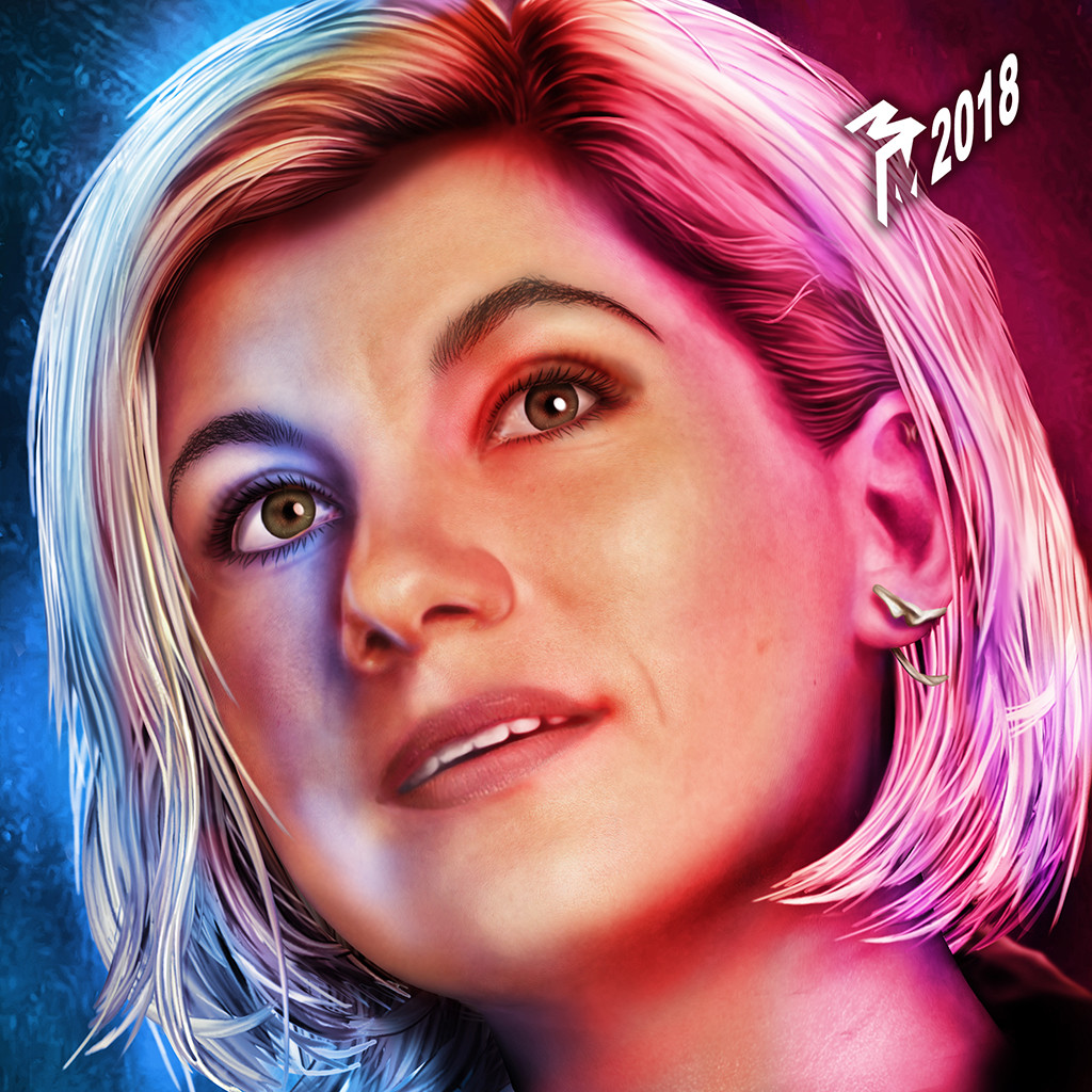 ArtStation - The Thirteenth Doctor.