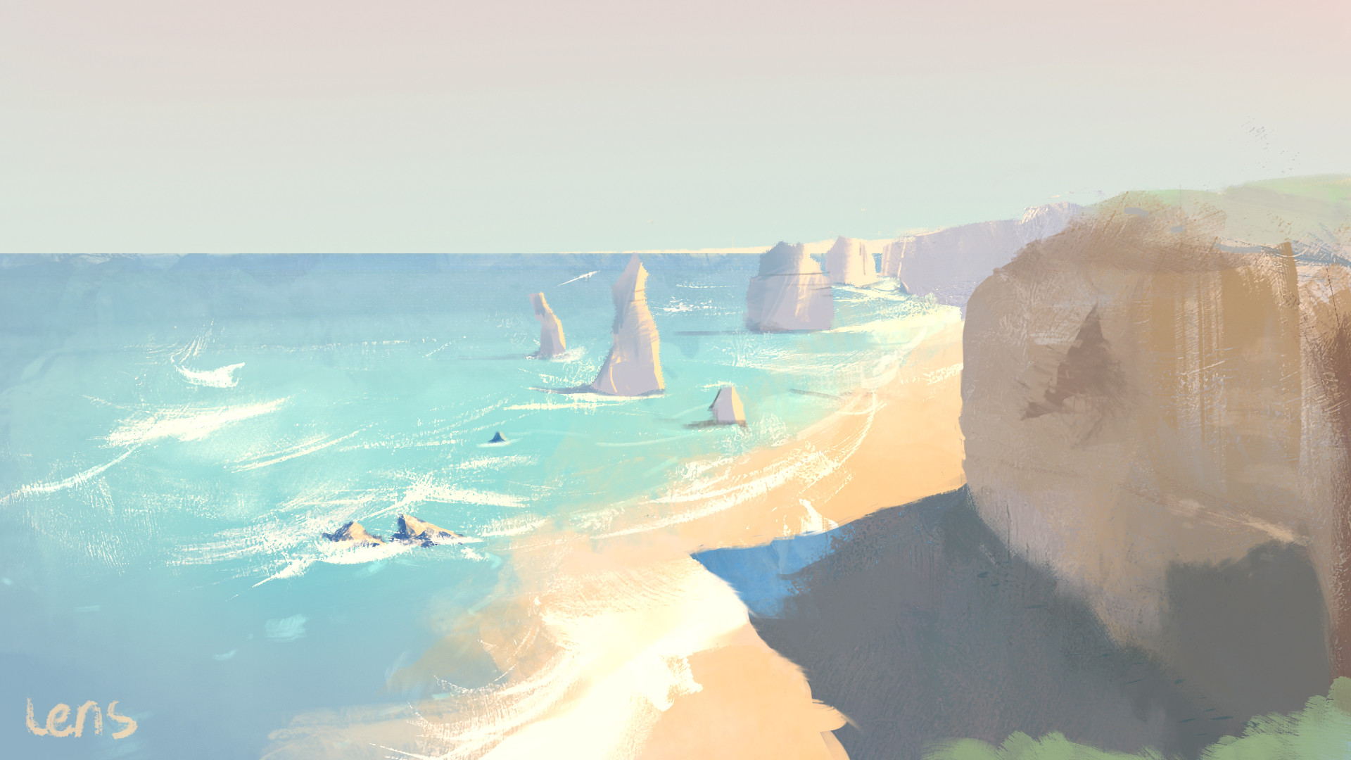 ArtStation - Landscape practice