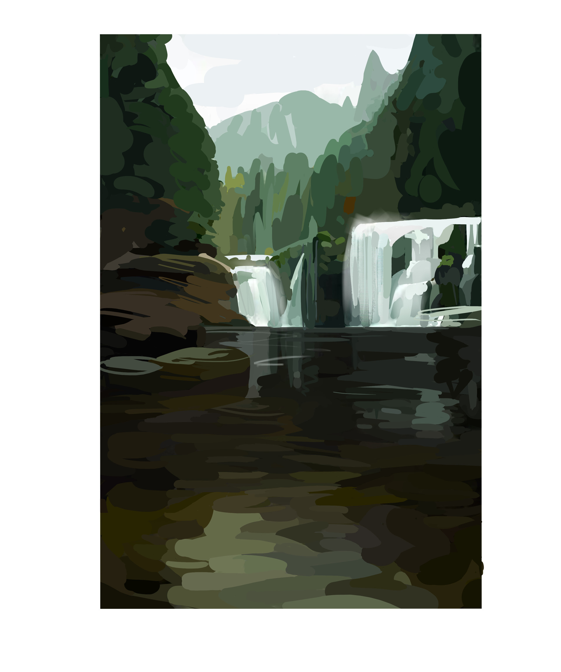 ArtStation - FLAT COLOUR STUDY