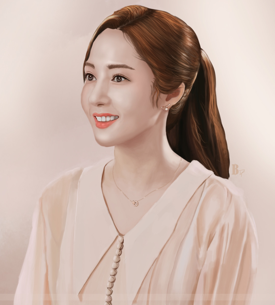 ArtStation - Secretary Kim Mi-So 김미소씨 😍 , Tanapat Sukprasert