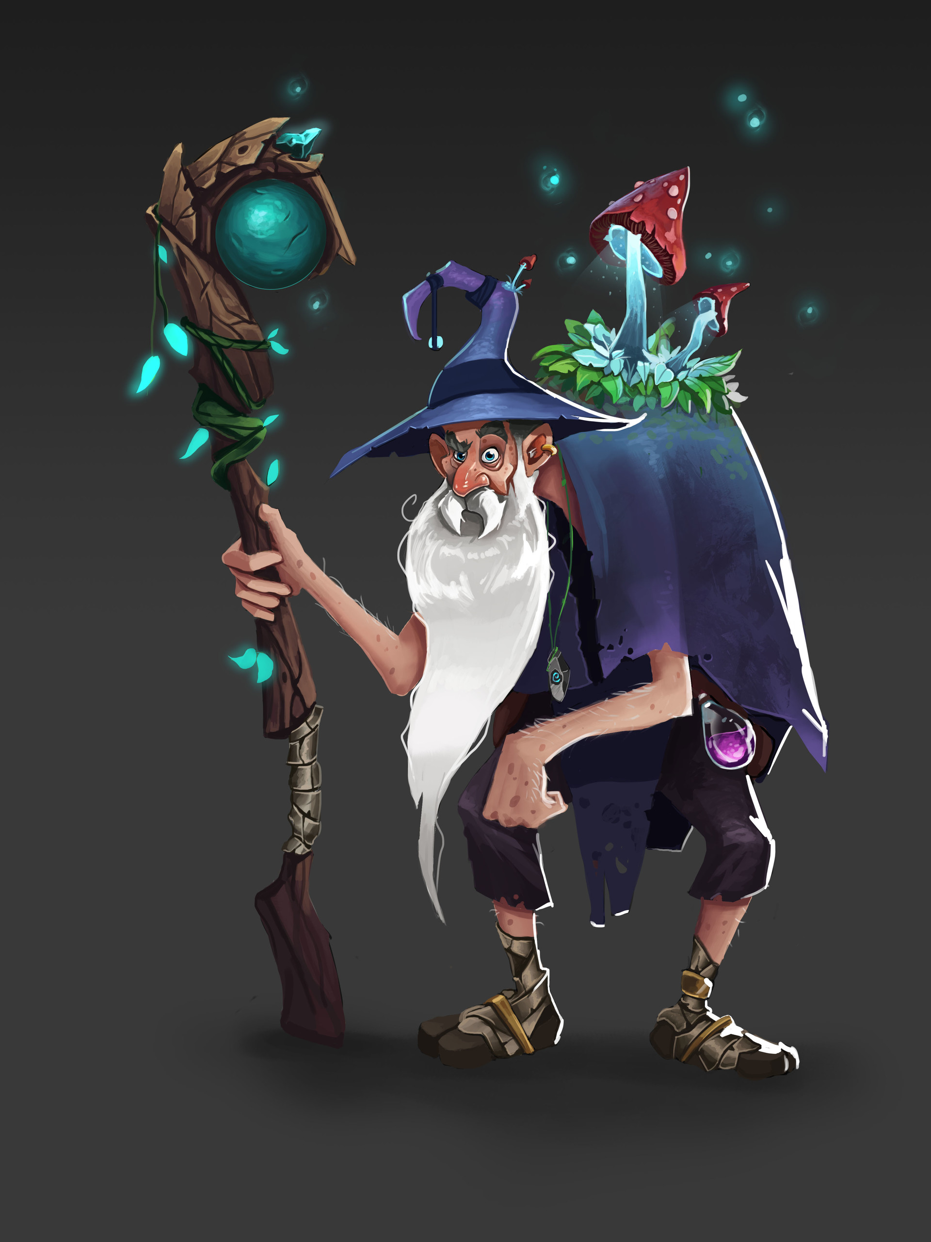 ArtStation - Forest Wizard