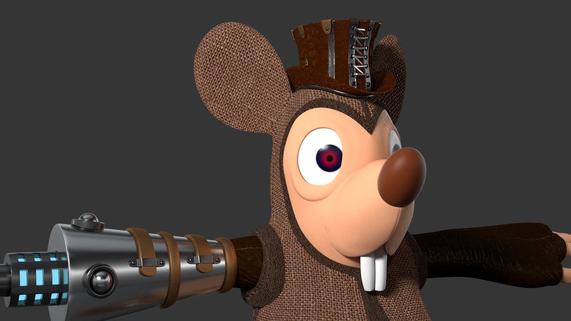 ArtStation - Rat Texture Study