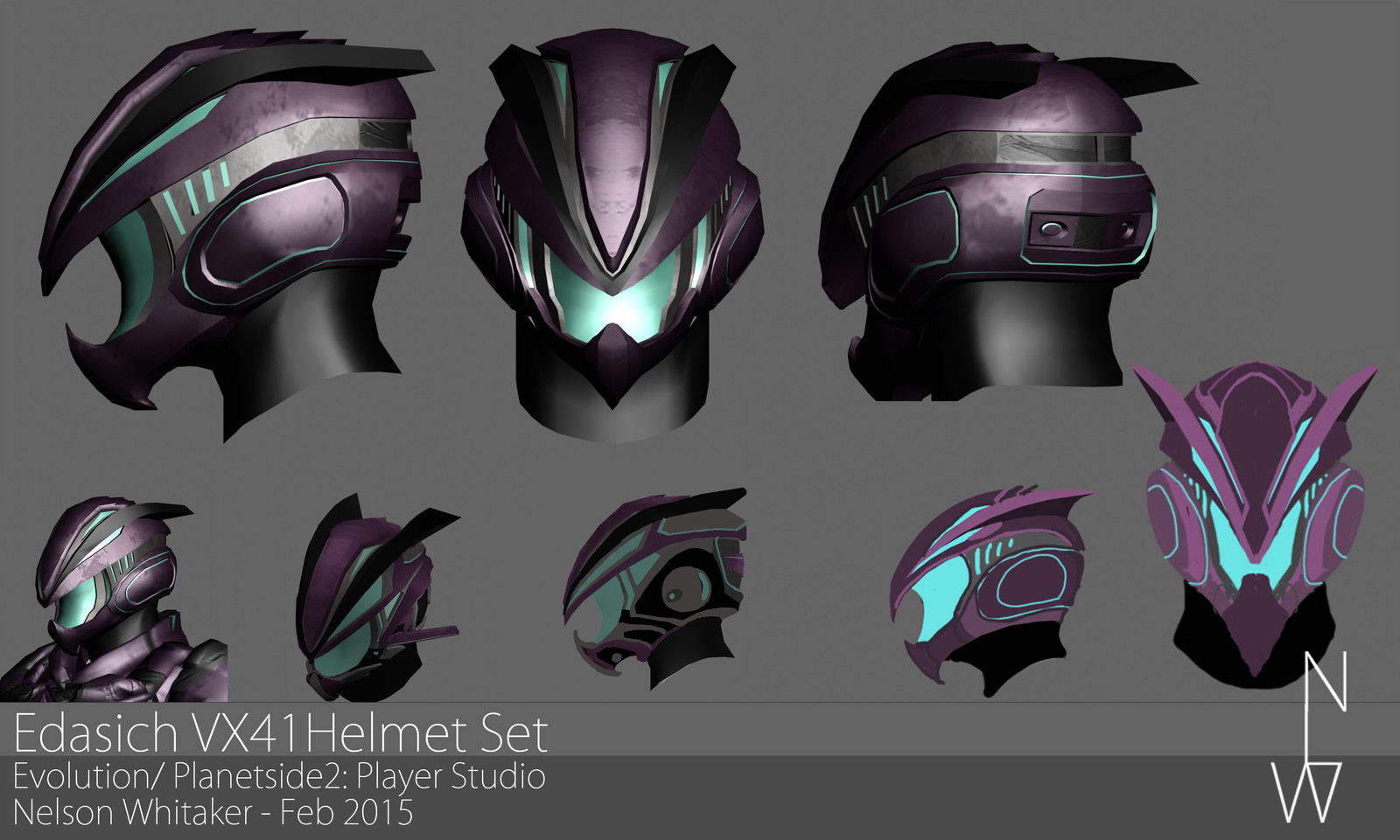 Nelson Whitaker - Freelance - Planetside 2 Player Studio Cosmetic Portfolio