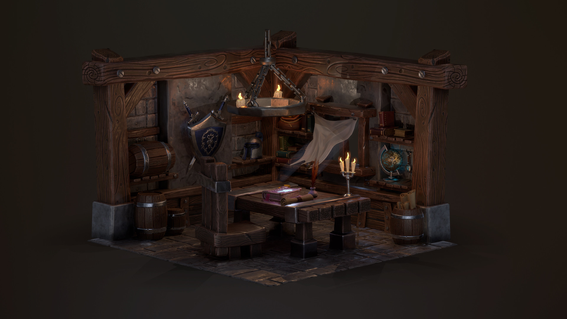 ArtStation - On The Border - Warcraft Fan Art