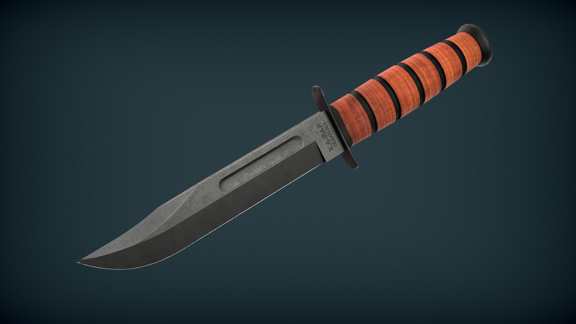 ArtStation - Ka-Bar USMC Fighting Knife