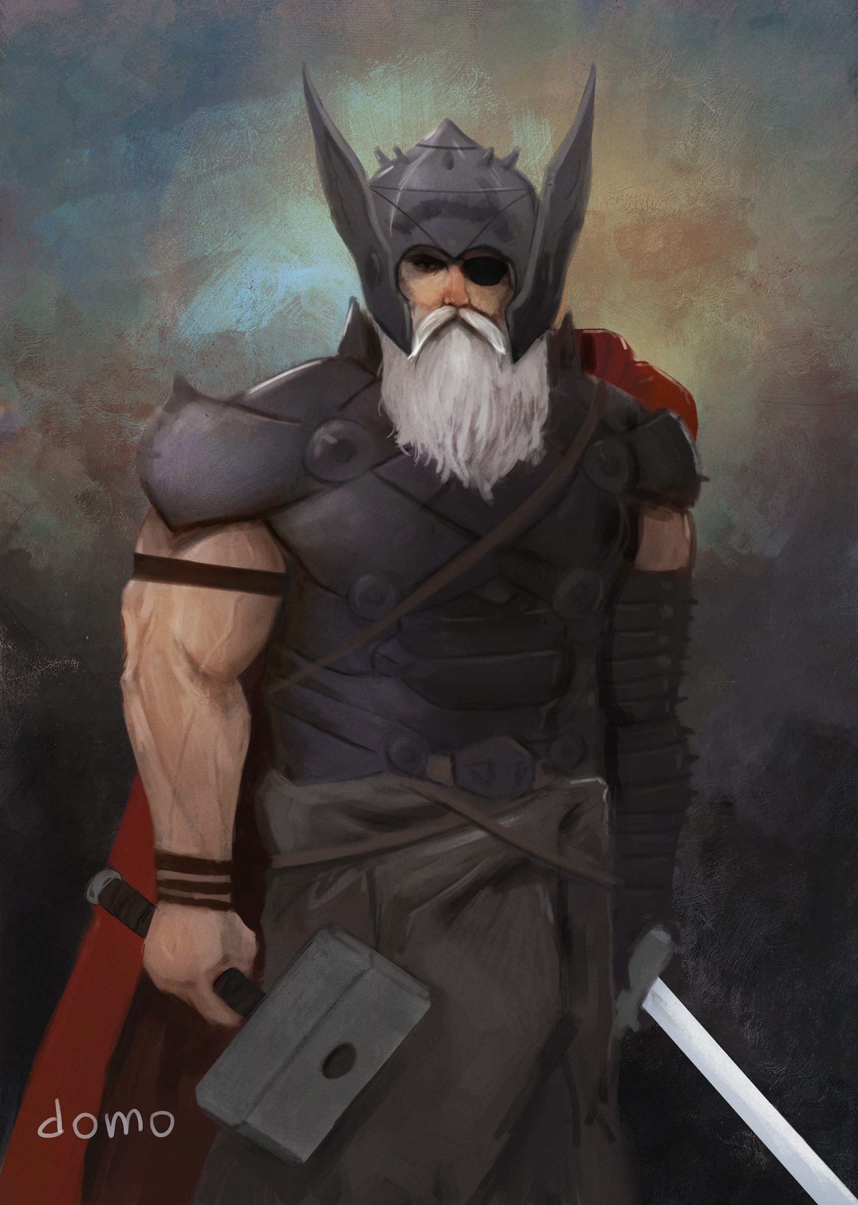 ArtStation - All Father Thor