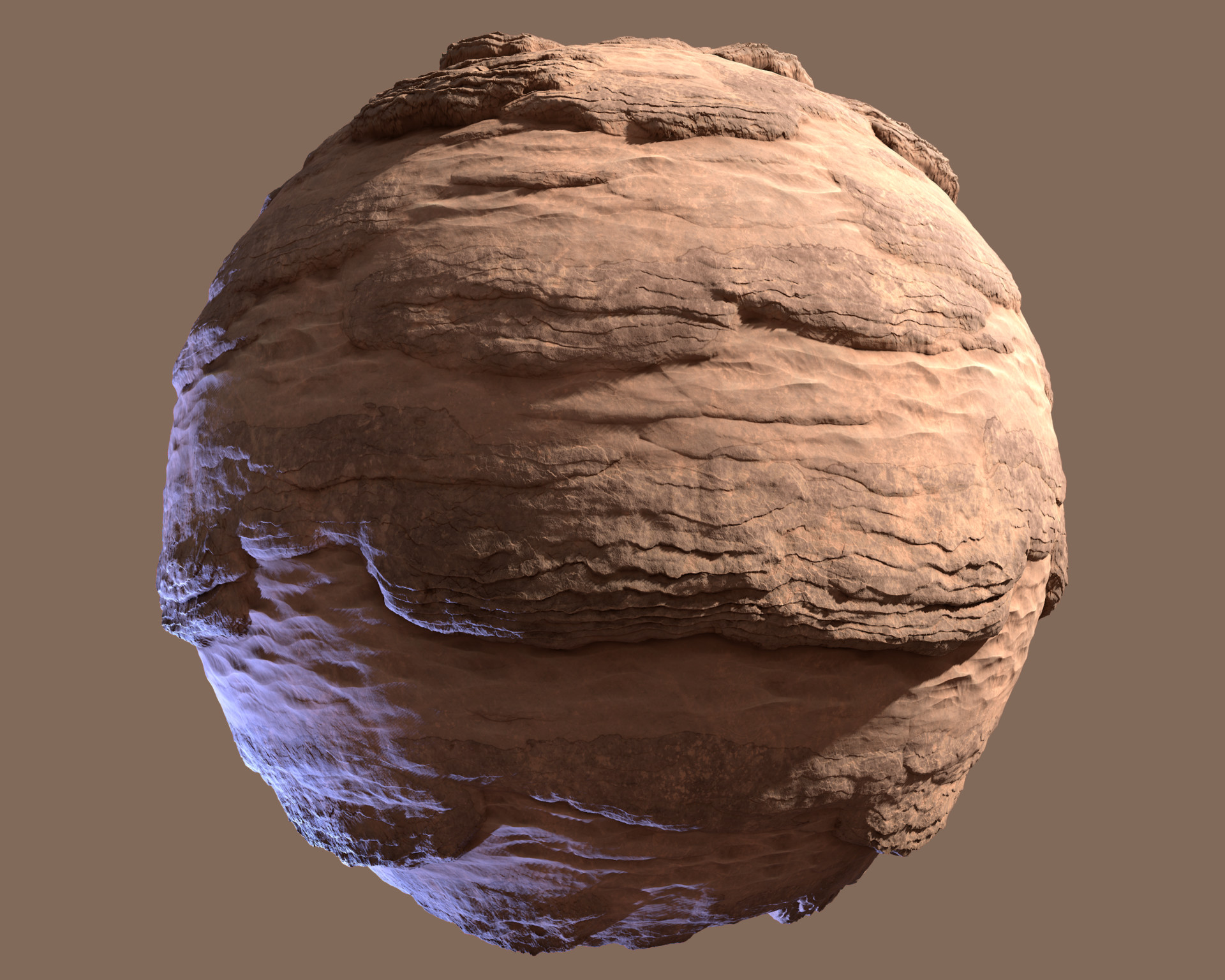 Gérald Cerullo - Desert Striated Bedrock