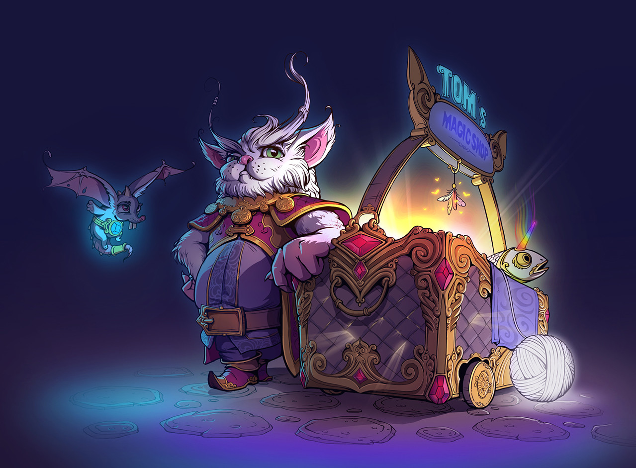ArtStation - Cat trader