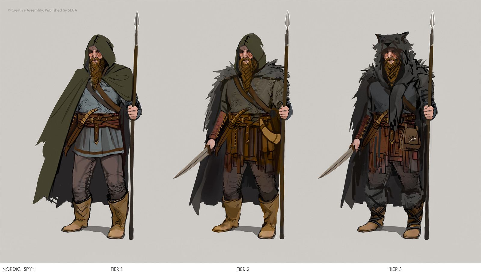 Sandra Duchiewicz - Total War: Attila Concept Art