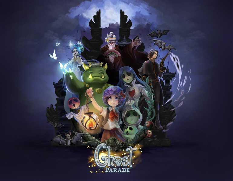 ArtStation - Ghost Parade Game Main Artwork