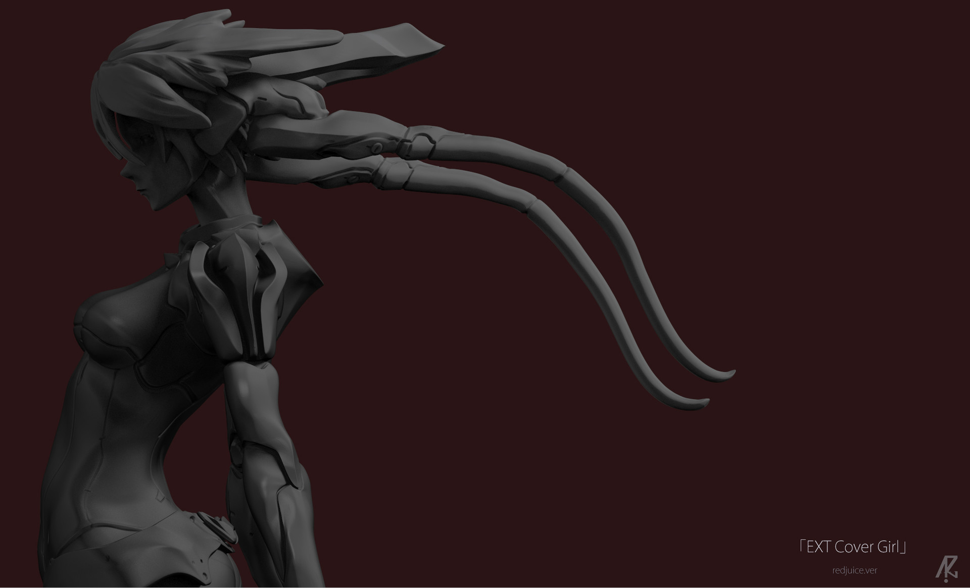 ArtStation - [EXT Cover Girl] redjuice.ver