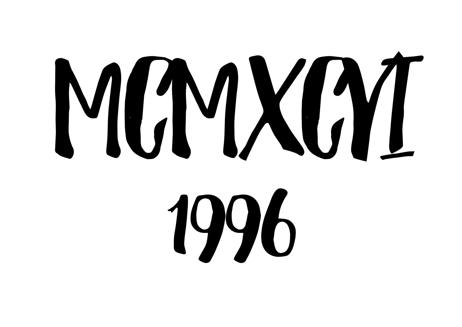 Shira Pridgett - 1996 Roman-Numerals