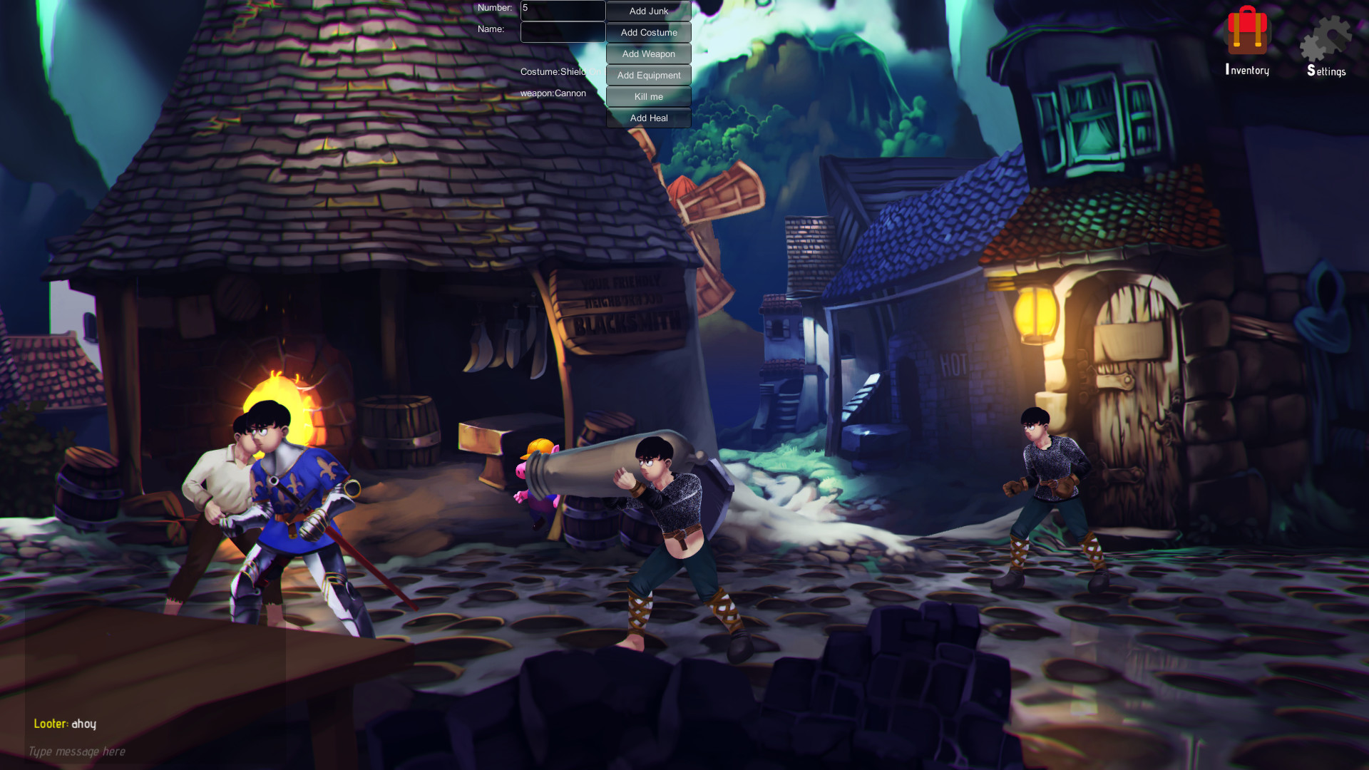 ArtStation - Town Concept for a Game (with Unity 3d Ground)