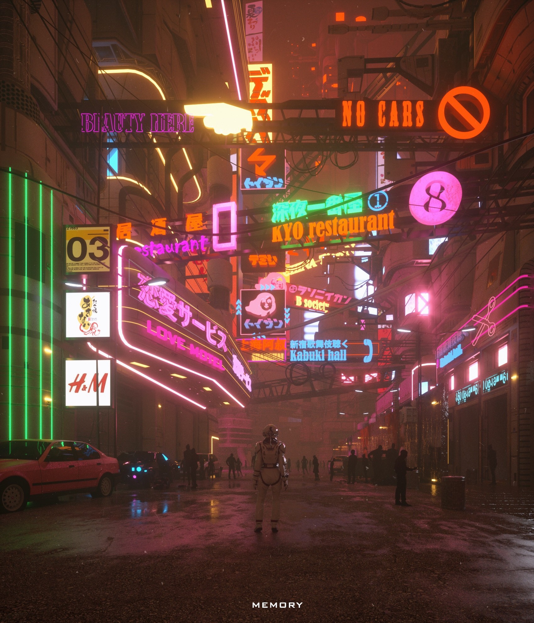 "Memory" by Yi Le : r/ImaginaryCyberpunk