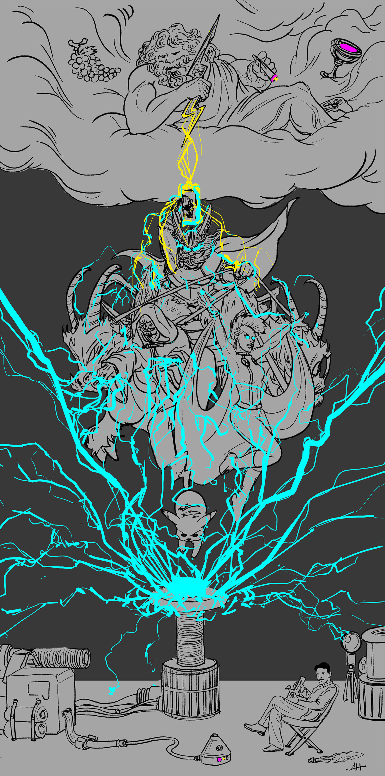 ArtStation - God of Thunder