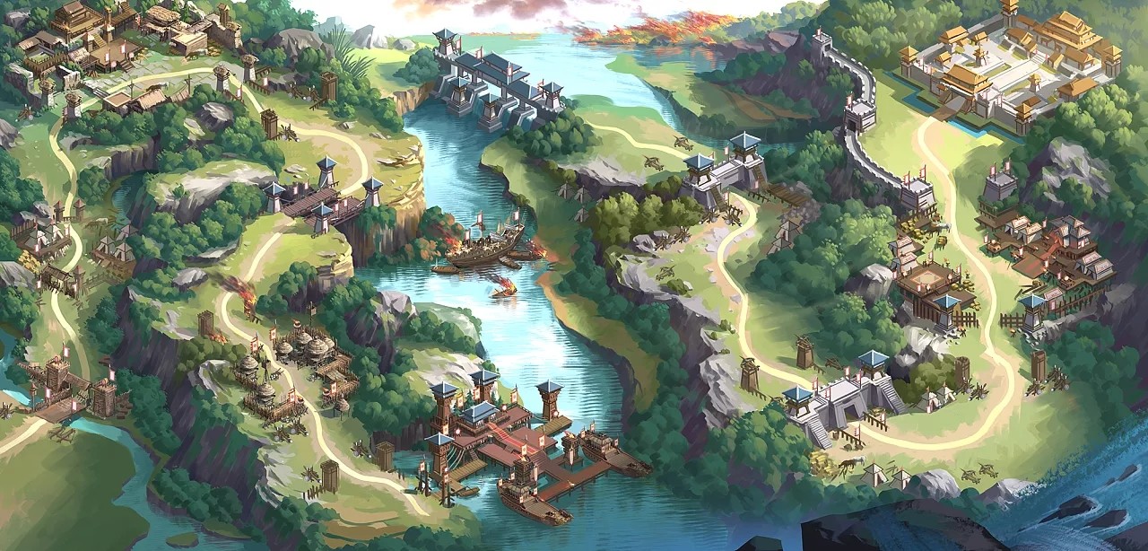 ArtStation - Planning of Three Kingdoms