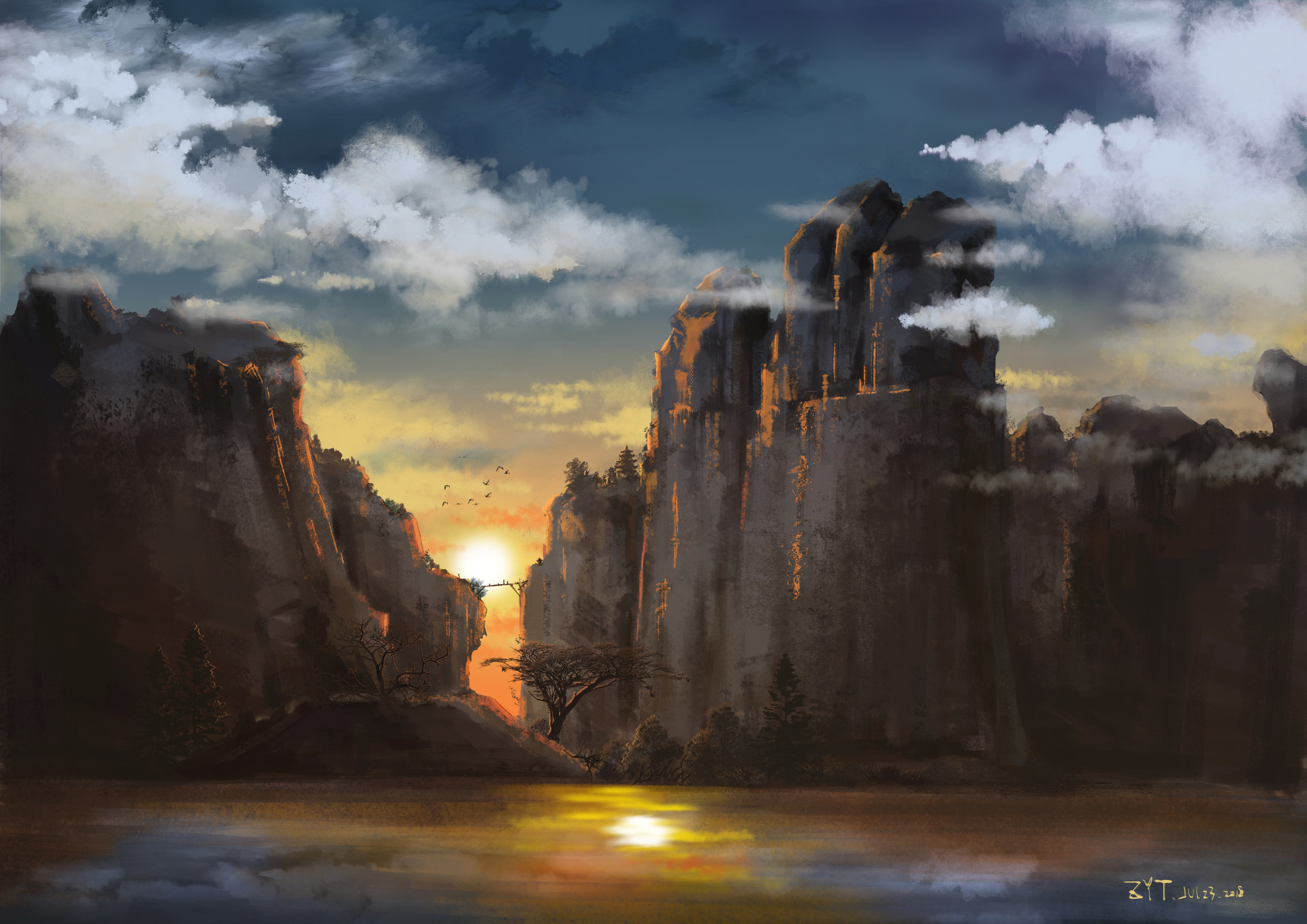 ArtStation - sunrise