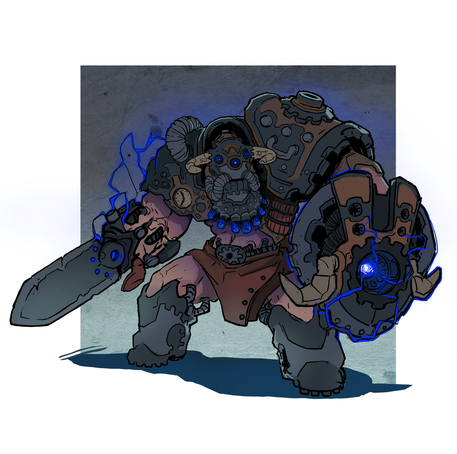 ArtStation - Steampunk Viking