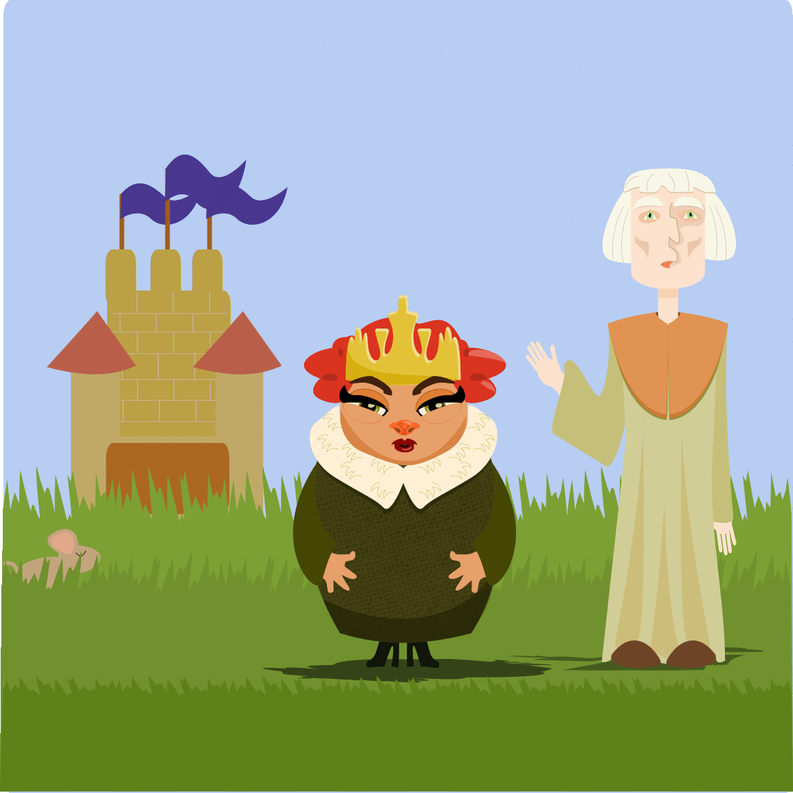 Ren Williams - Queen and Minion and Mouse