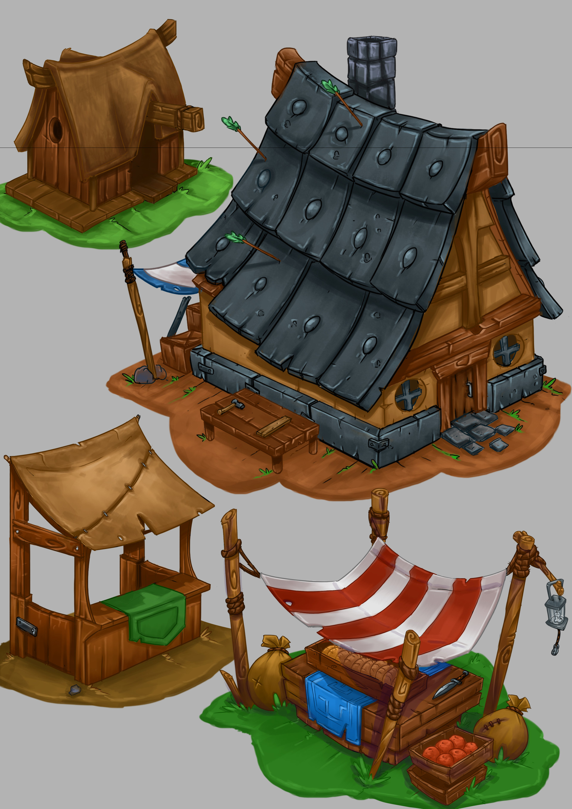 ArtStation - House Props