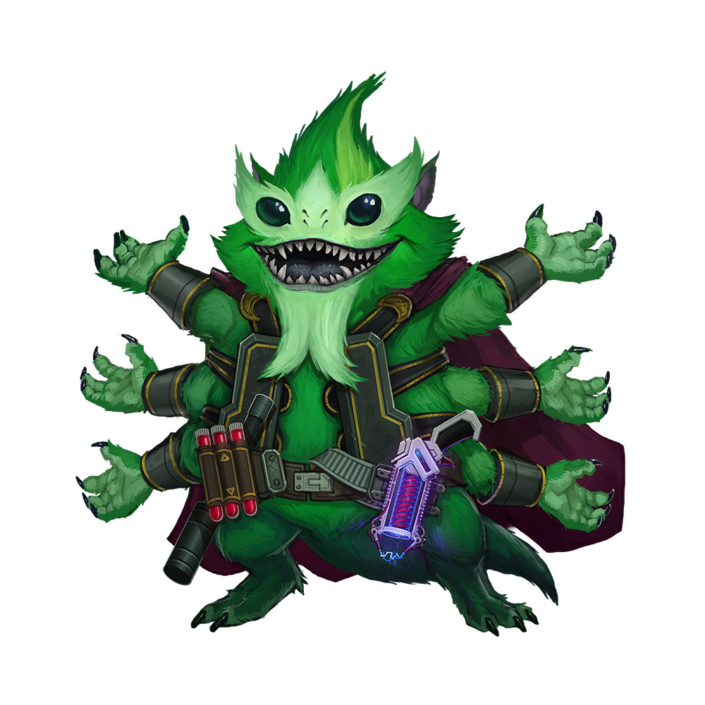 Graey Erb - Skittershot Characters