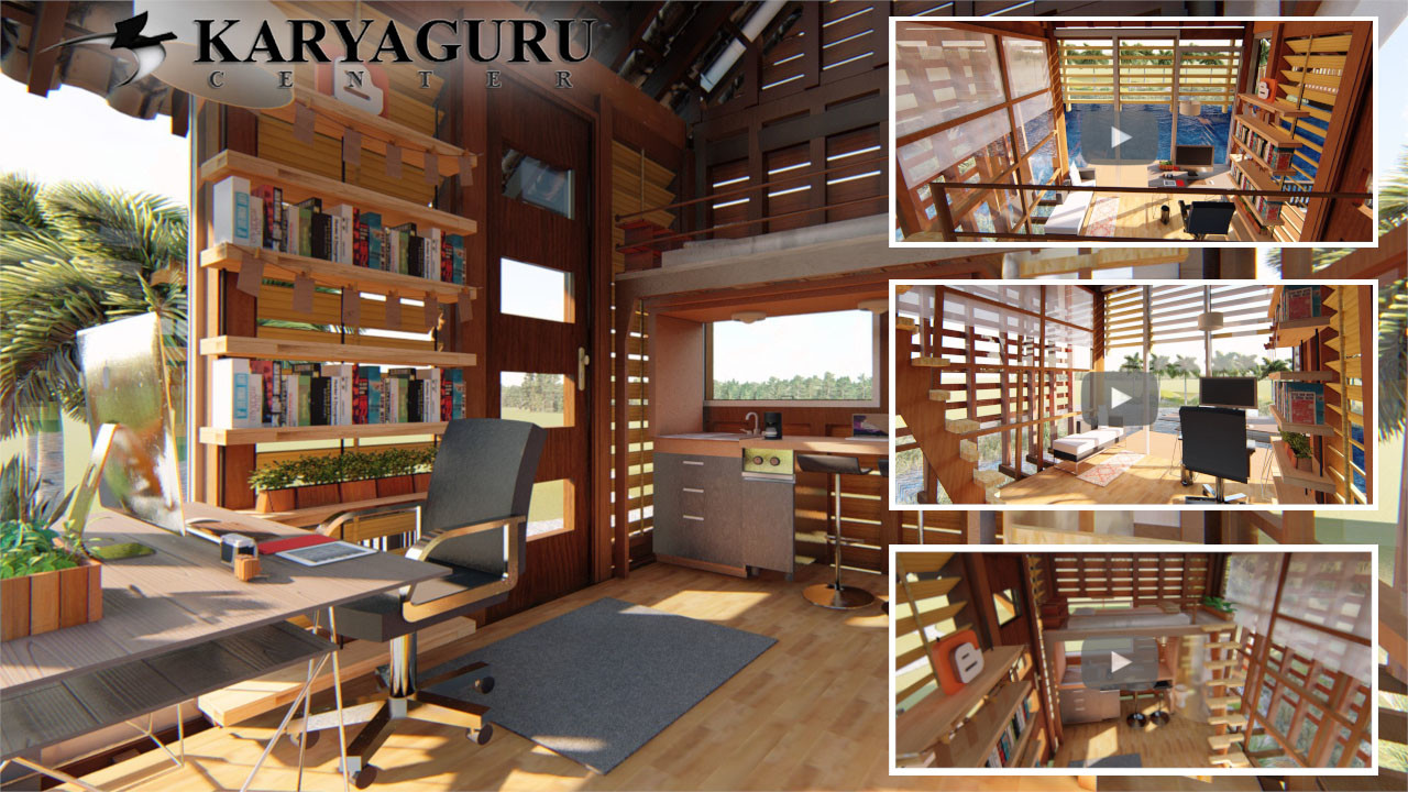 ArtStation - Personal Studio Interior Design