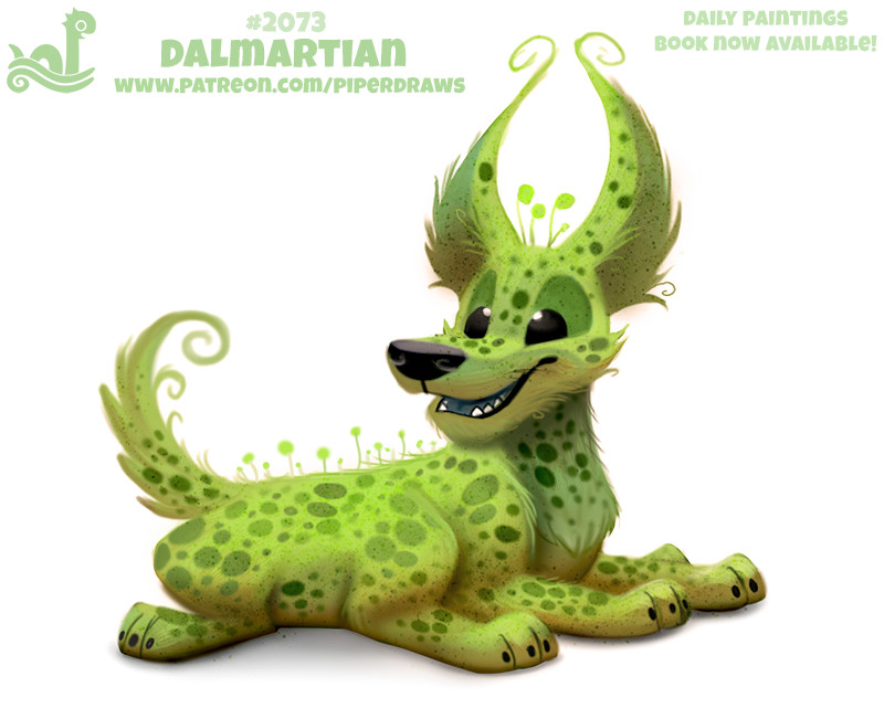 ArtStation - Daily Paint #2072. Dalmartian