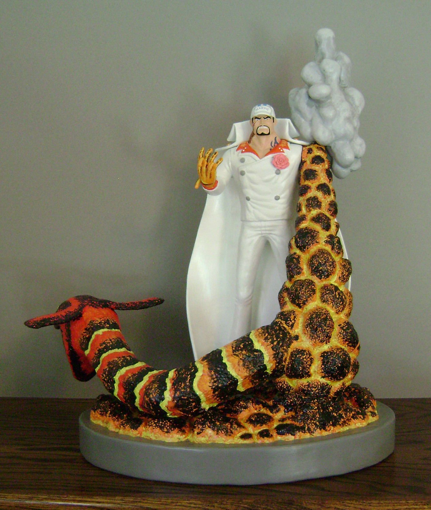 ArtStation - Akainu Sakazuki and Magma Dog