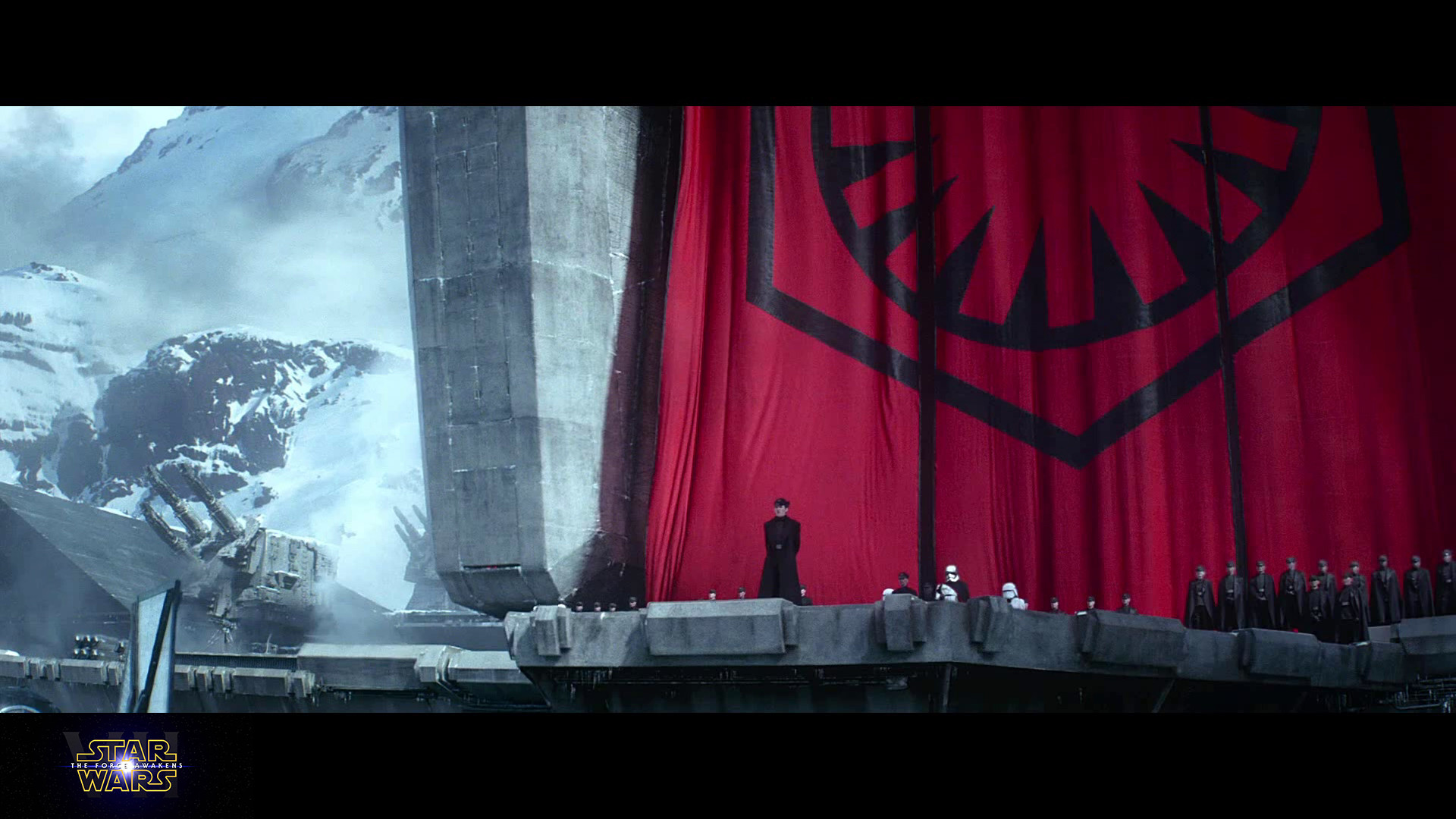 Rohit Nayak - Snowy Mountains Matte Painting - Star Wars: The Force Awakens