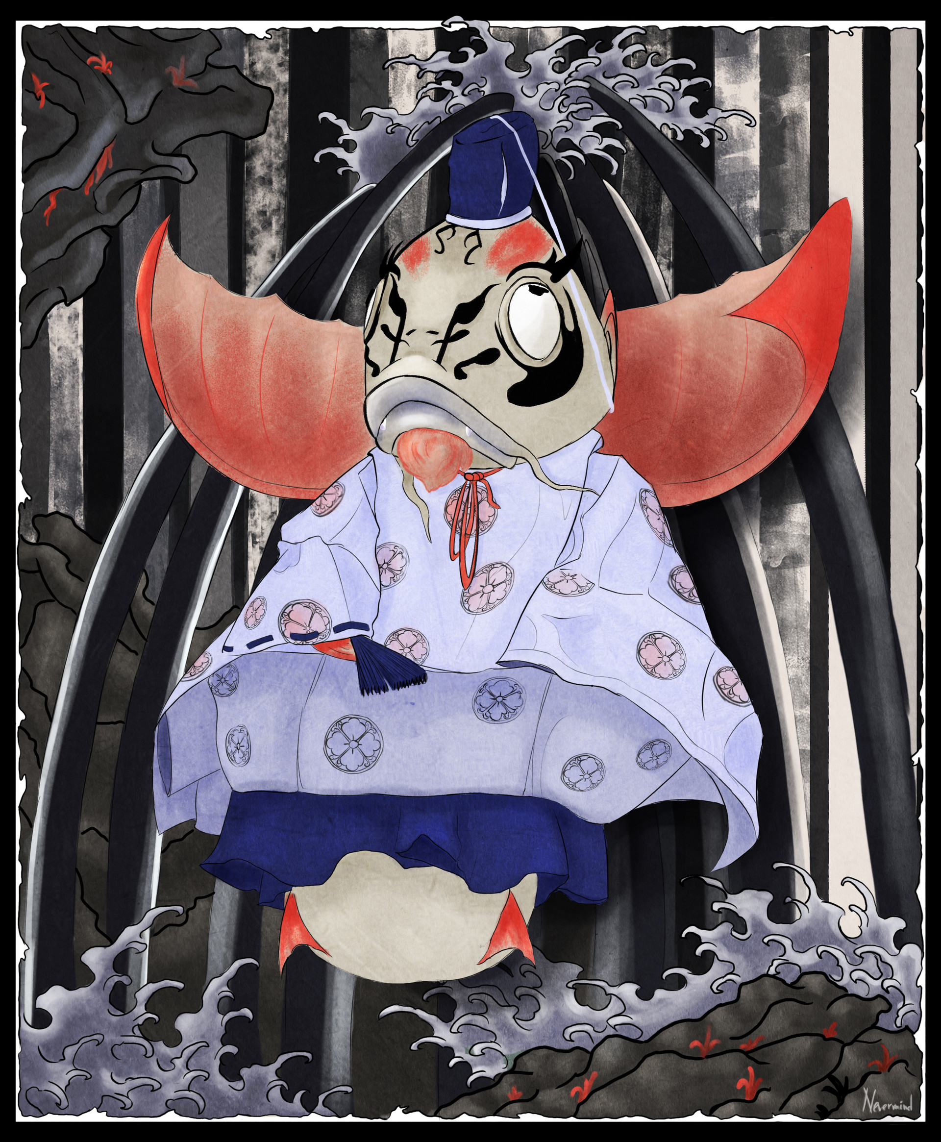 ArtStation - An emperor carp