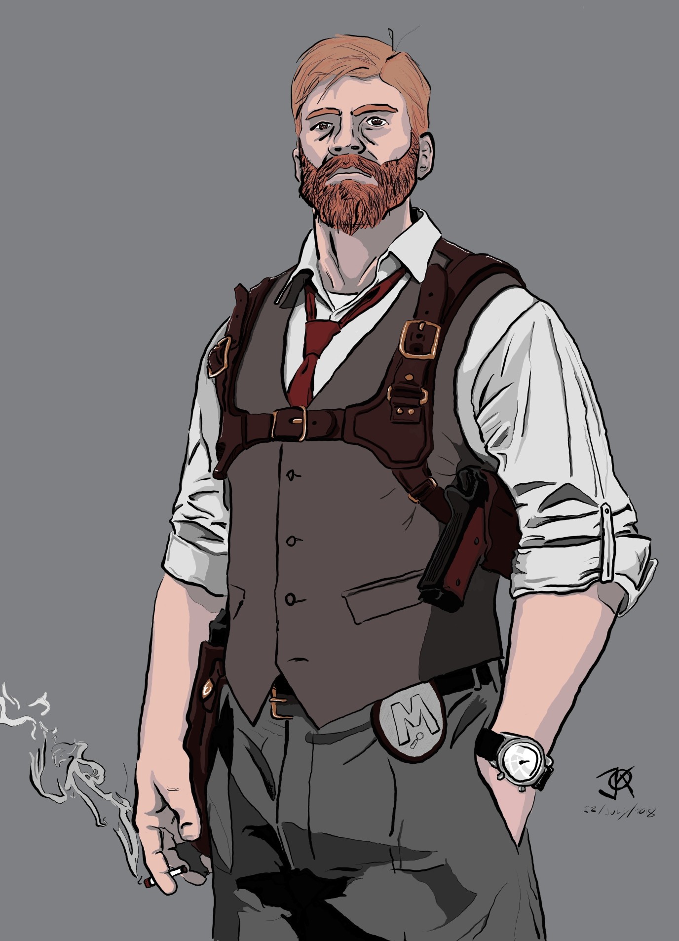 ArtStation - Character Jacob Erickson