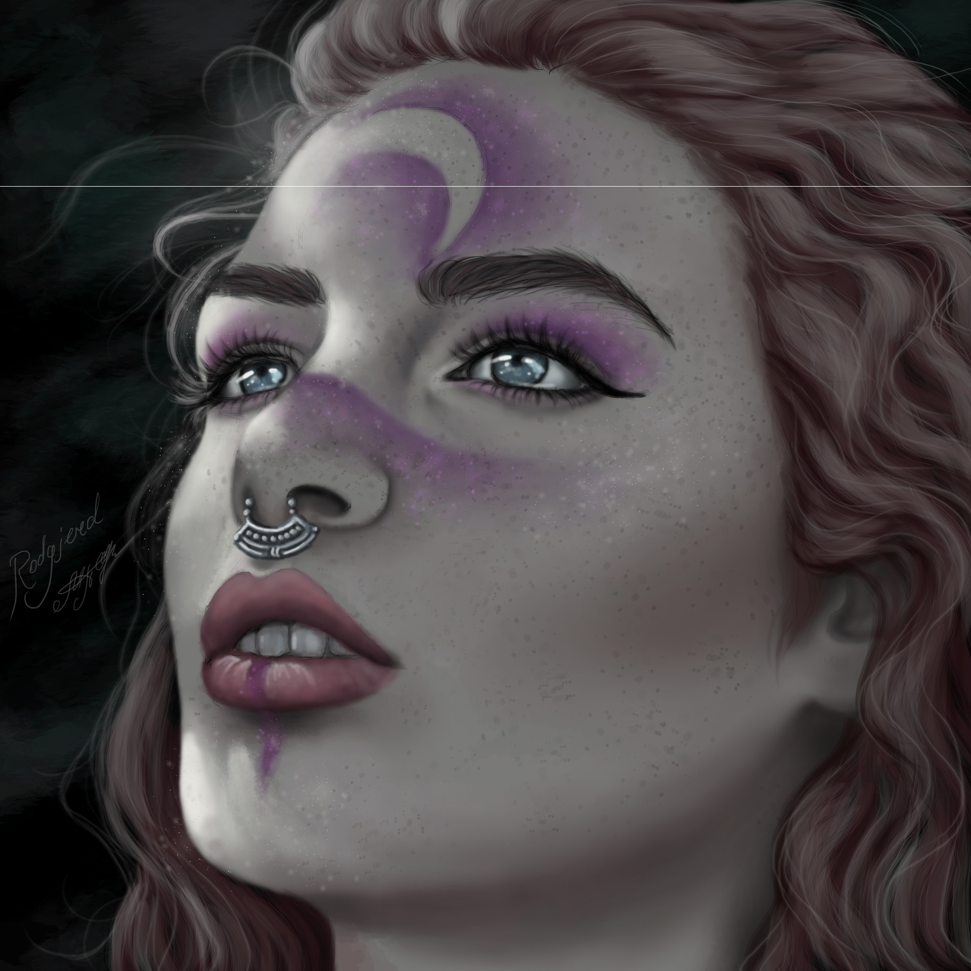 ArtStation - Moon girl