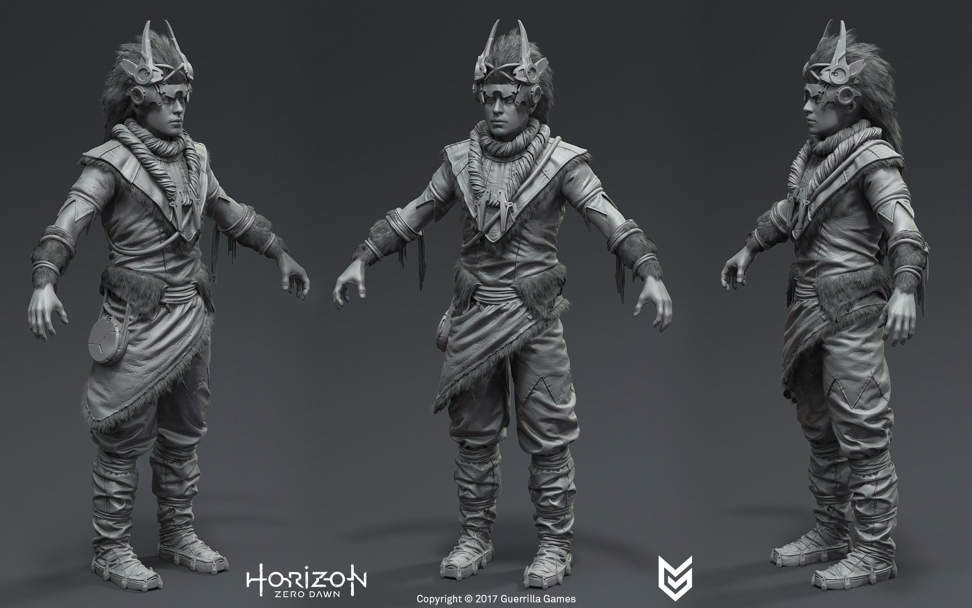 Ben Erdt - Banuk Hunters - Horizon Zero Dawn - Frozen Wilds