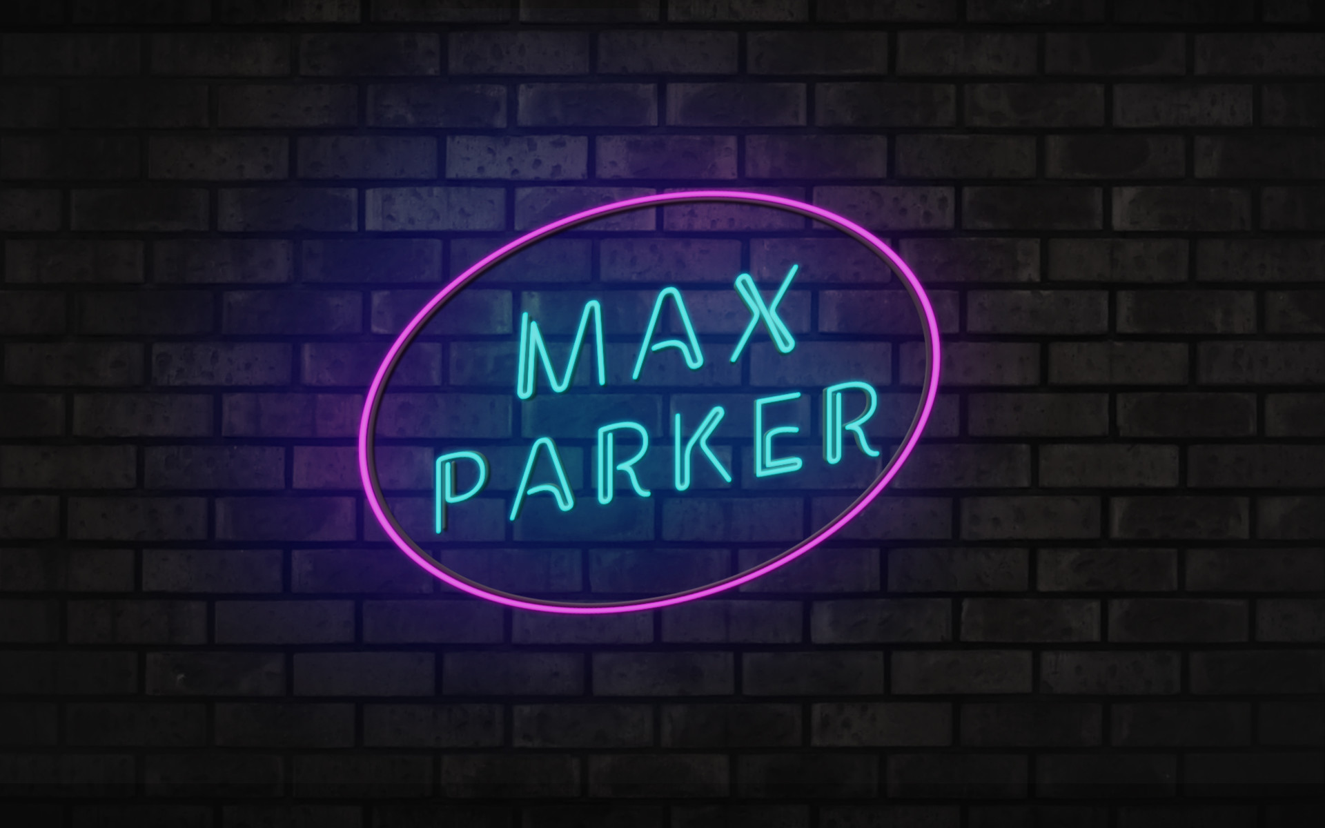Max Parker - Neon Sign at Night