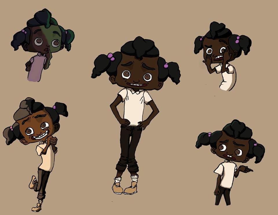 ArtStation - Anya Character Sheet