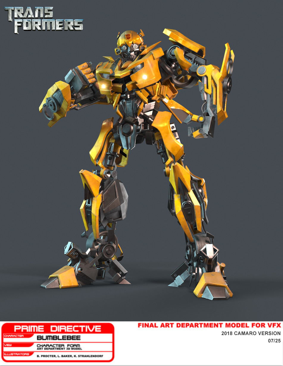 Transformers 4 Bumblebee Robot Form