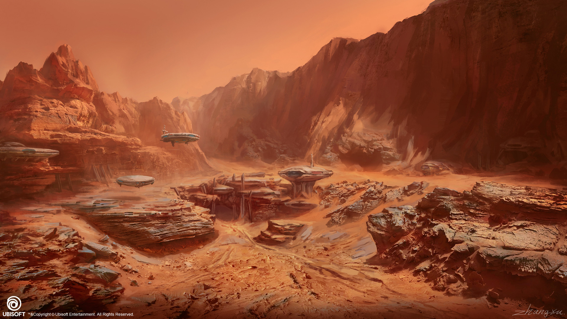 ArtStation - Farcry5 Lost on mars Concept art