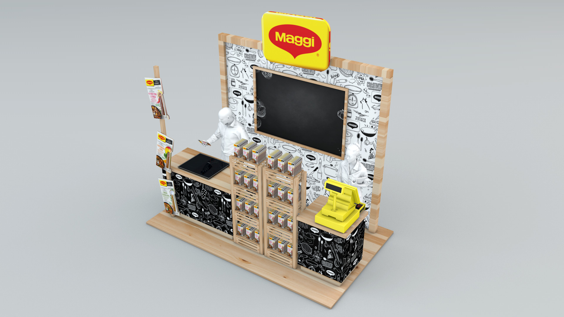 ArtStation - Maggi brand zone