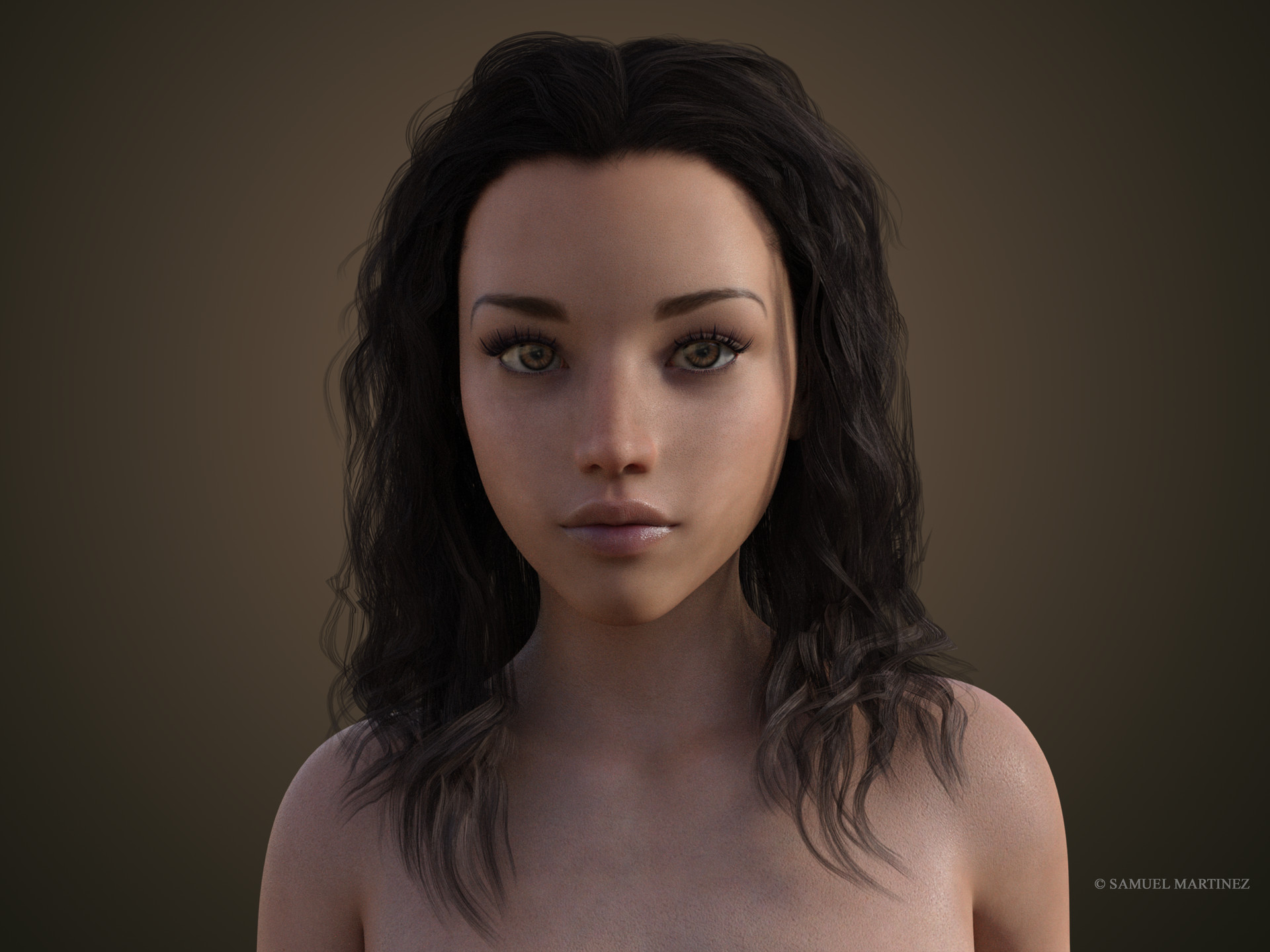 ArtStation - Yusra Harith Iray potrait