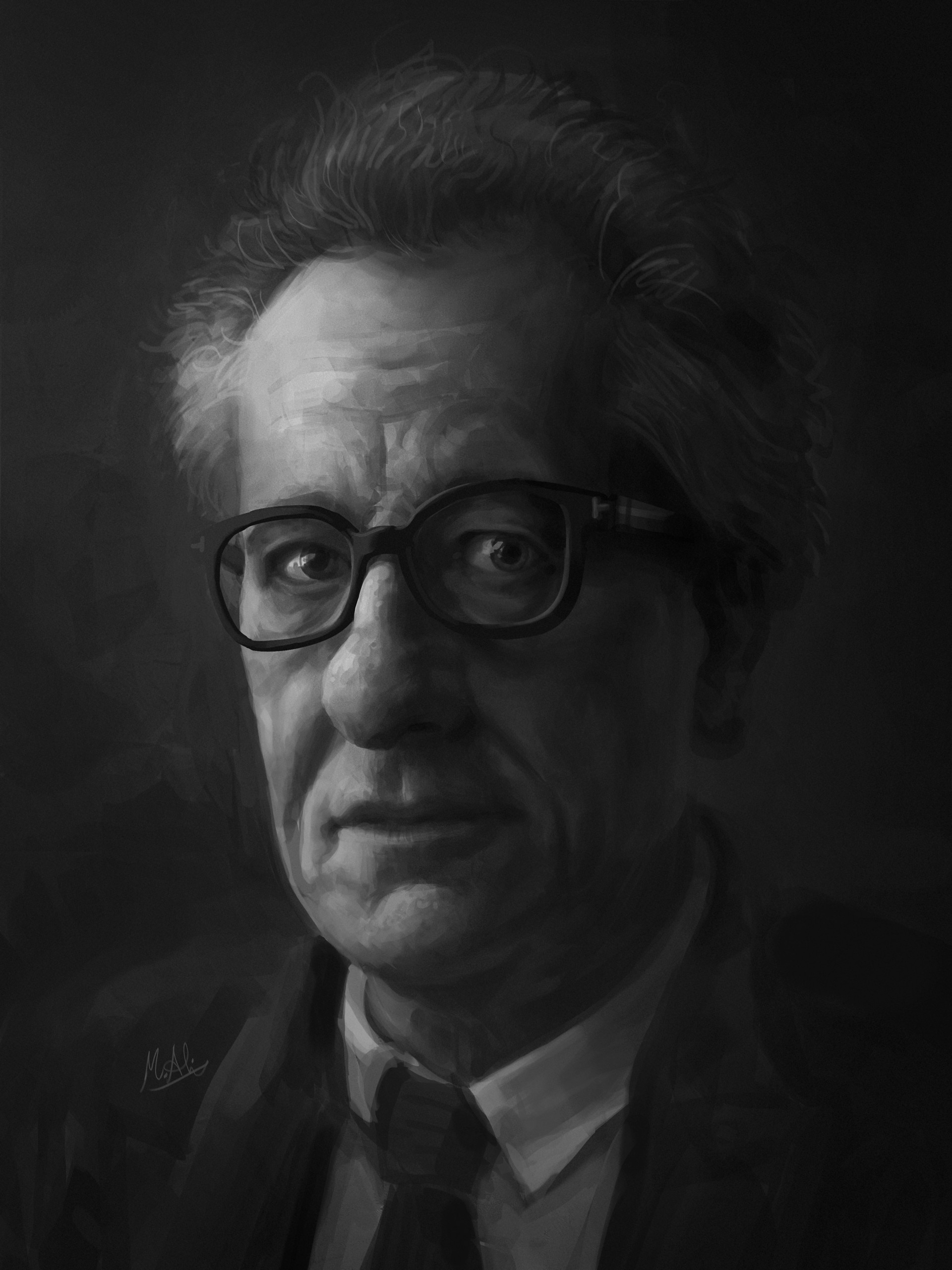 ArtStation - Geoffrey Rush