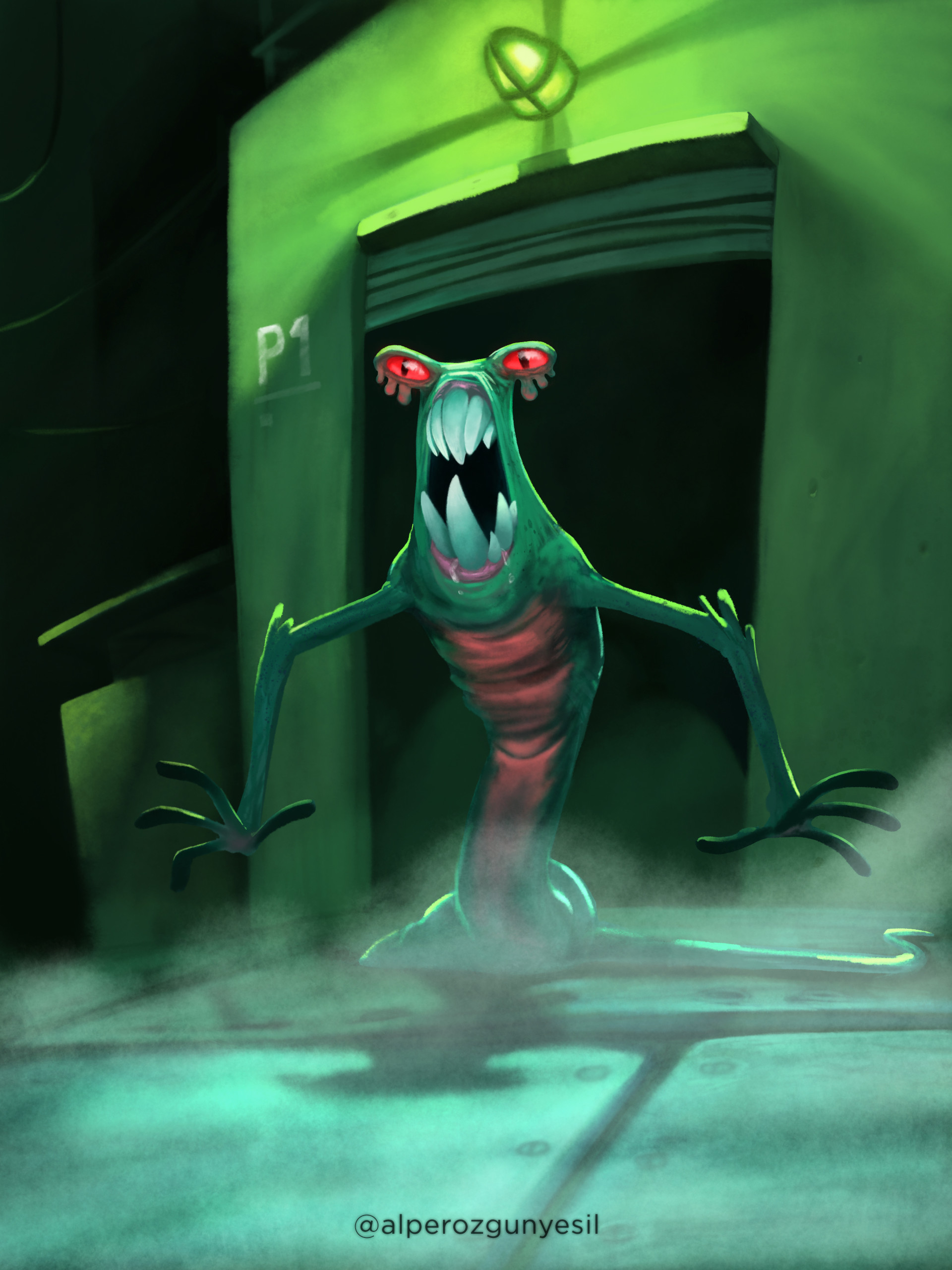 ArtStation - Green Thing