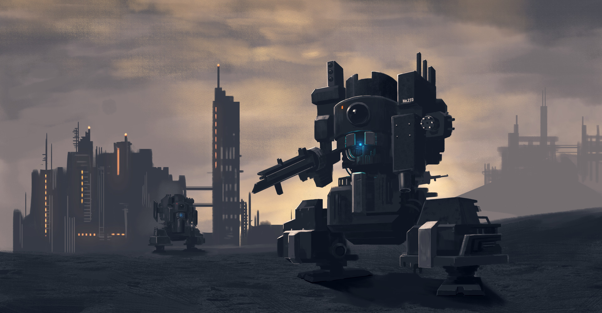 ArtStation - robot things try