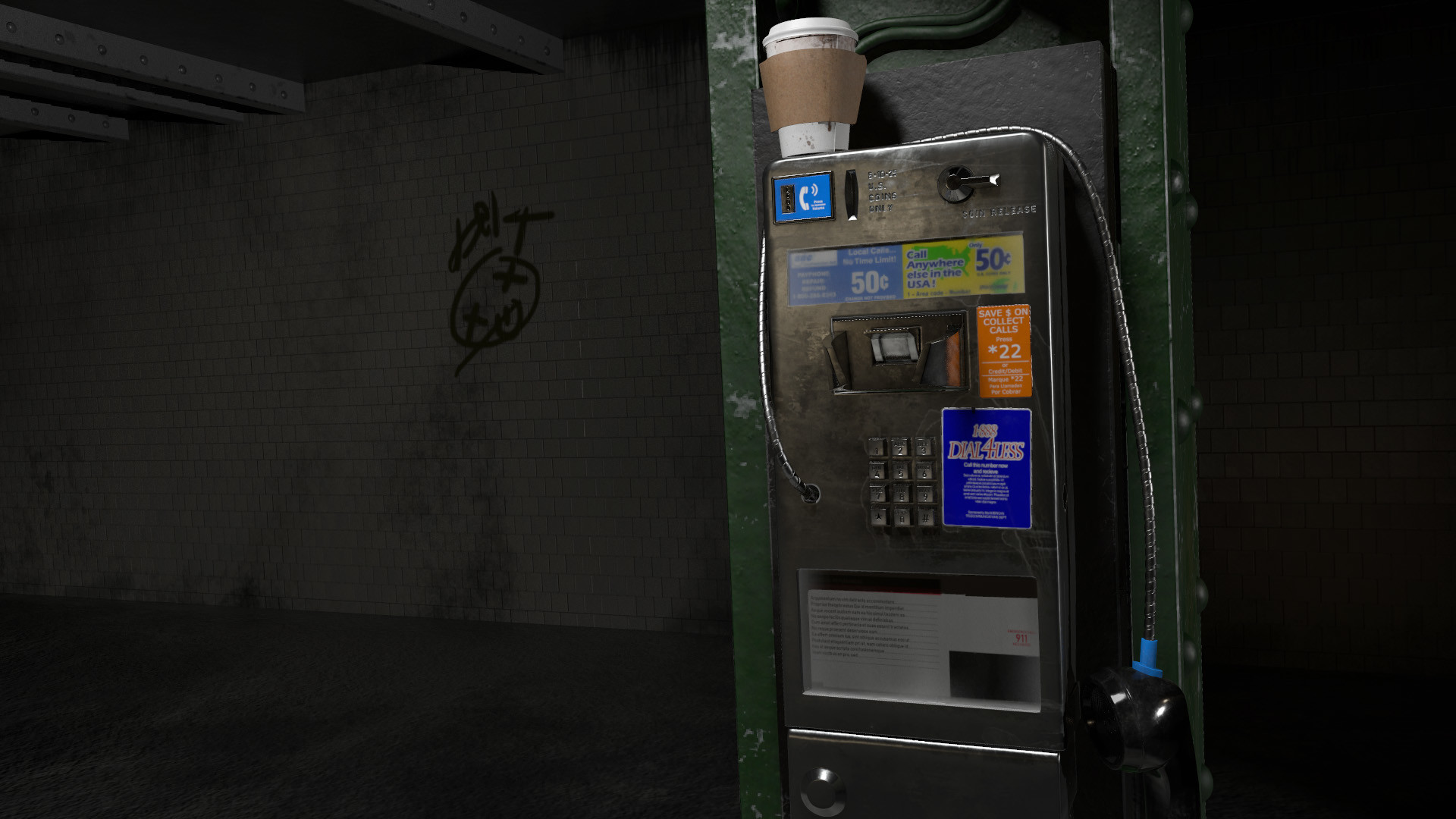 Kait Baird - Subway Payphone: Materials Study