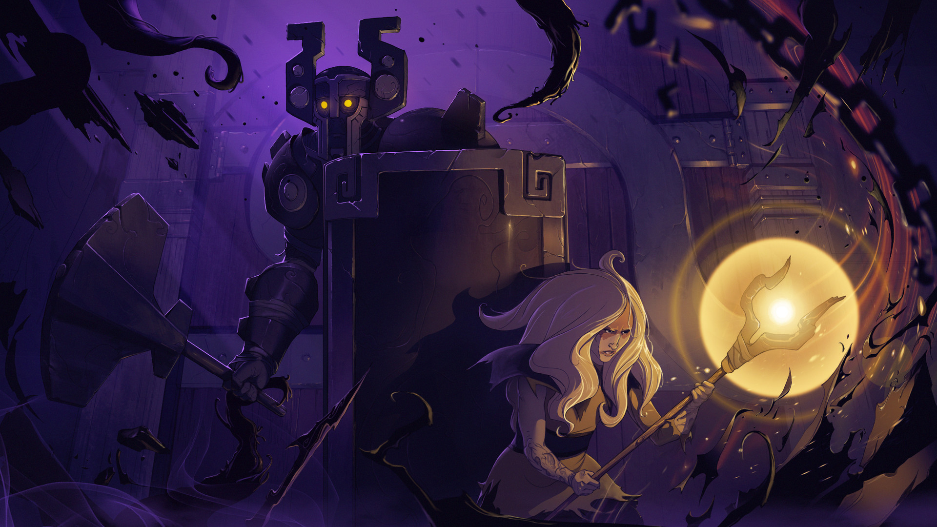 ArtStation - Stranded - Banner Saga 3 Promo Art