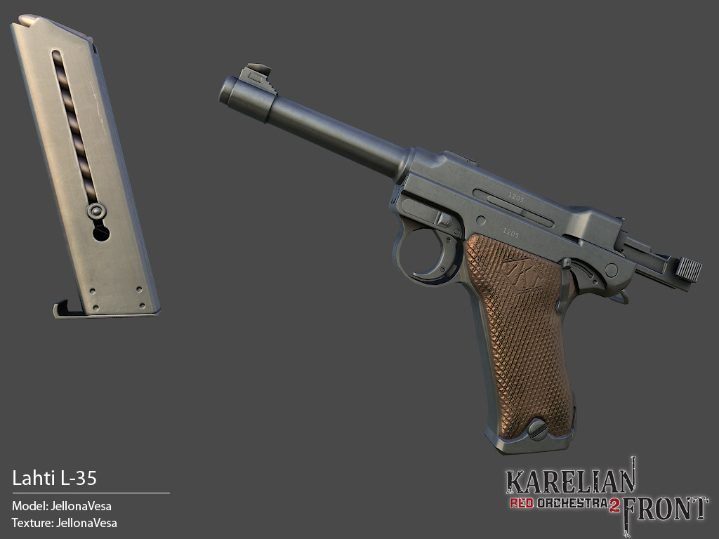 ArtStation - L-35 Pistol