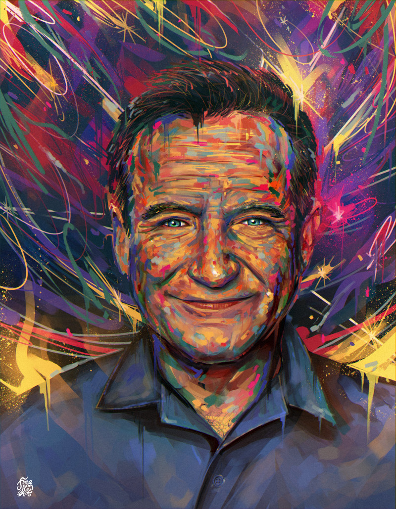ArtStation - Robin Williams