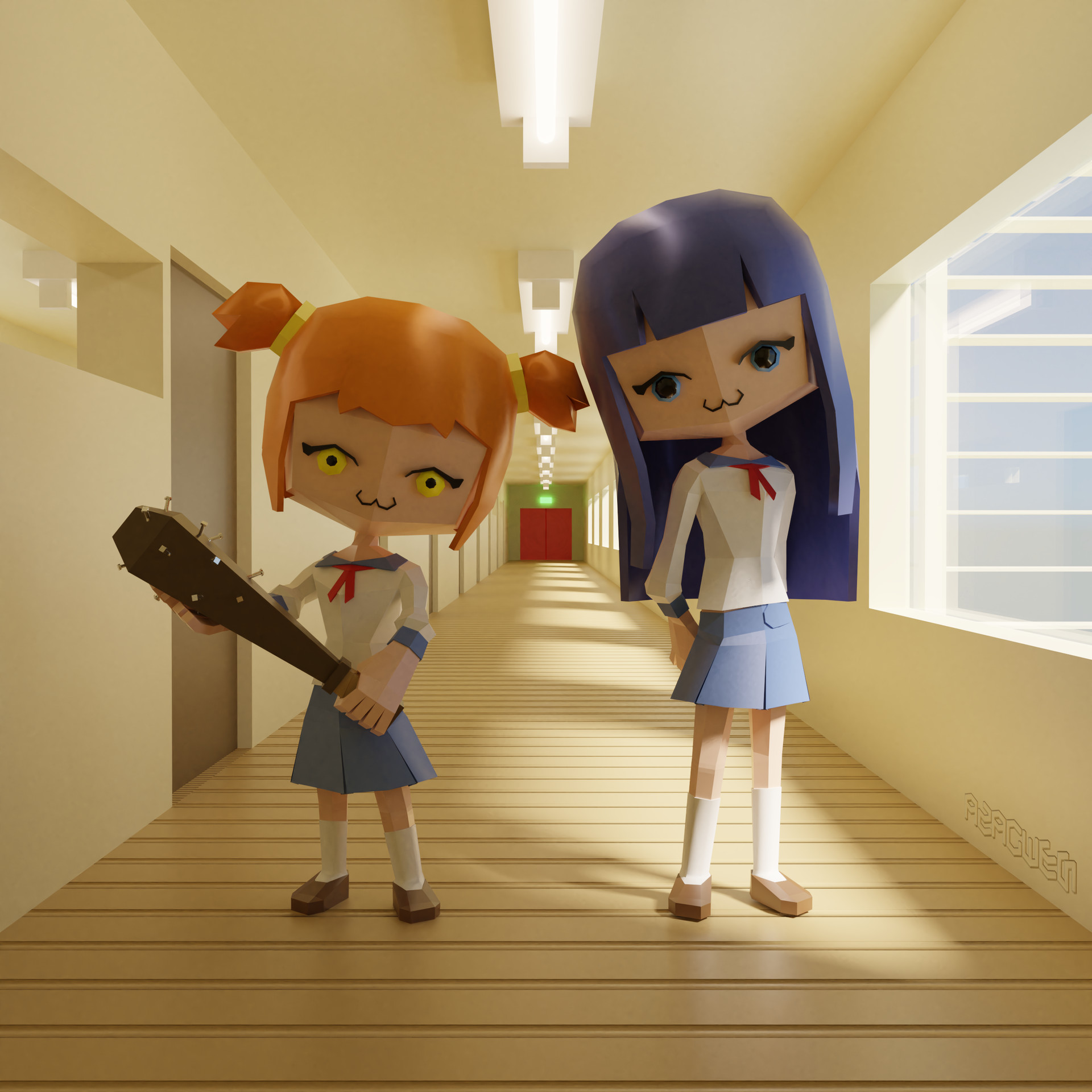 ArtStation - Pop Team Epic