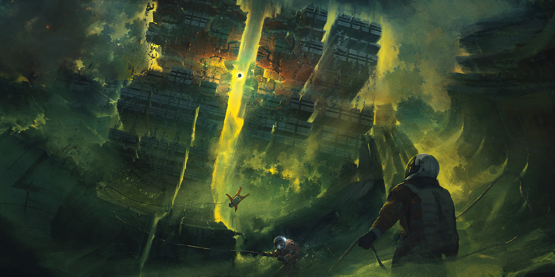 ArtStation - Into the Void - Atom Hawk Challenge